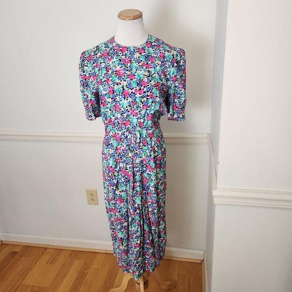 karin stevens | Dresses | Vintage 8s 90s Karin Stevens Dress Size 8 ...